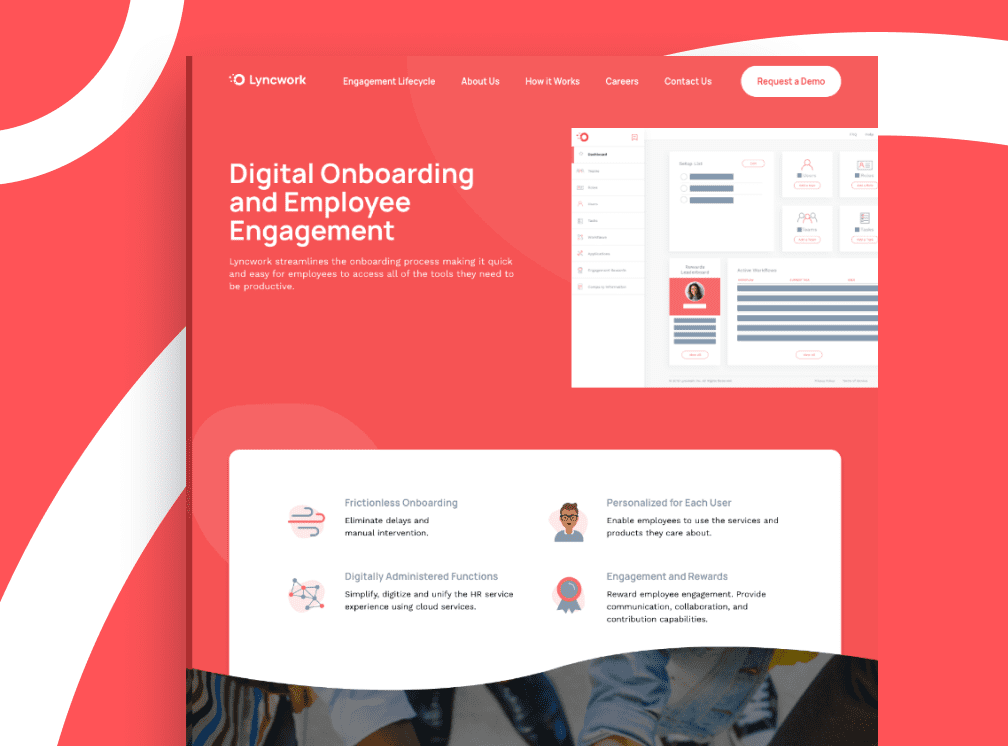 Landing page development | Rockit